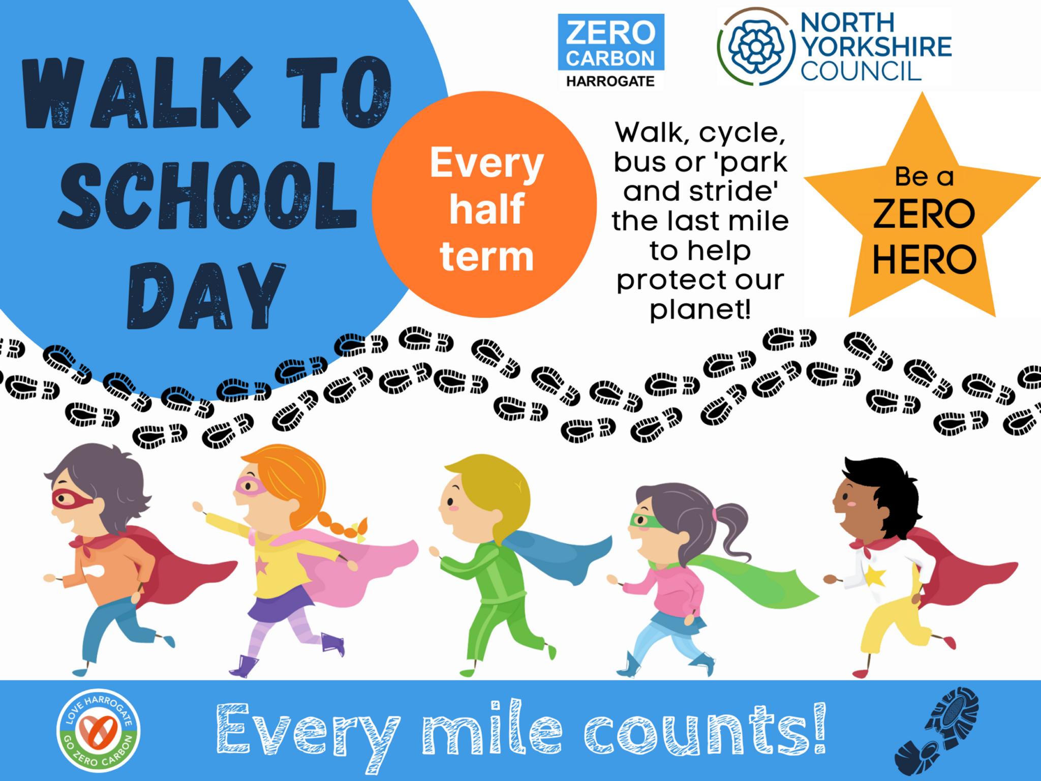 Walk to School Day | Federation of Follifoot and Spofforth