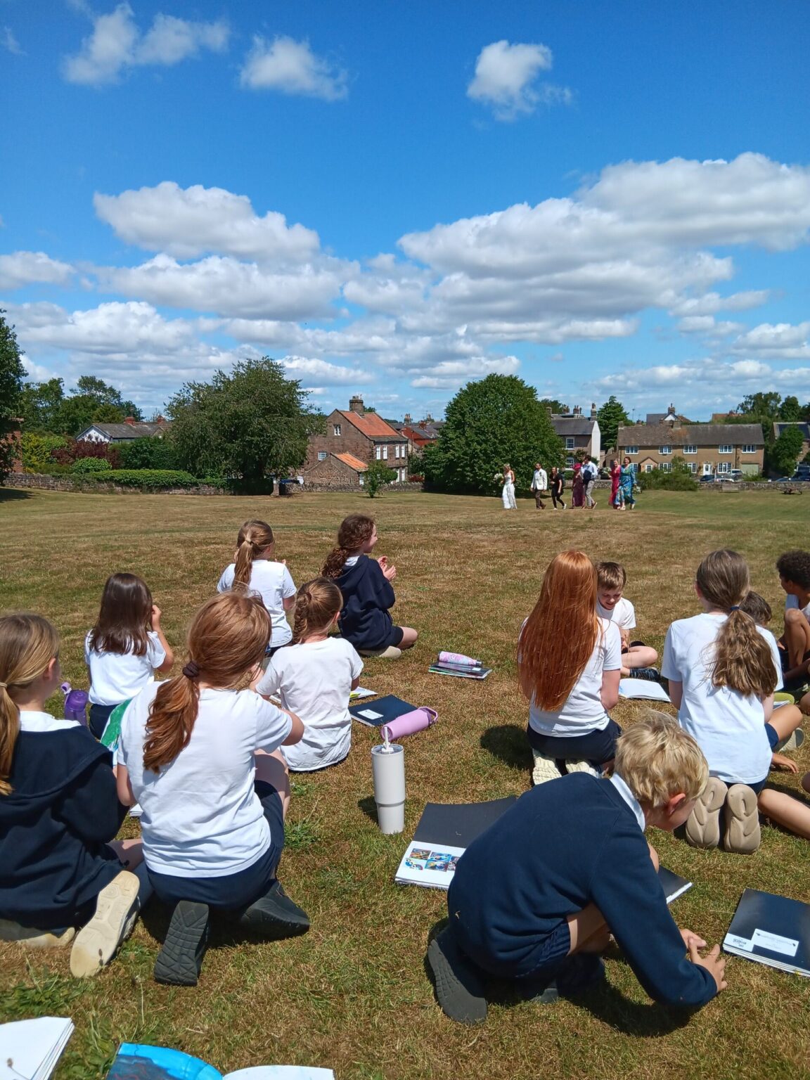 Drawing at The Castle Ruins | Federation of Follifoot and Spofforth